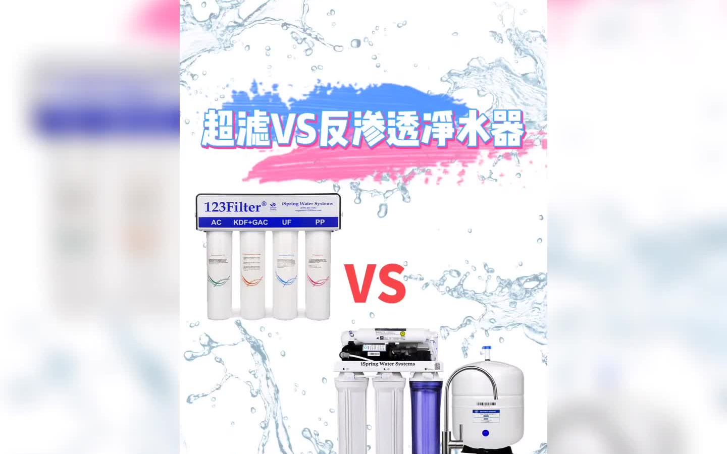 家用净水器选购指南:超滤净水器和RO反渗透净水器要选哪个?