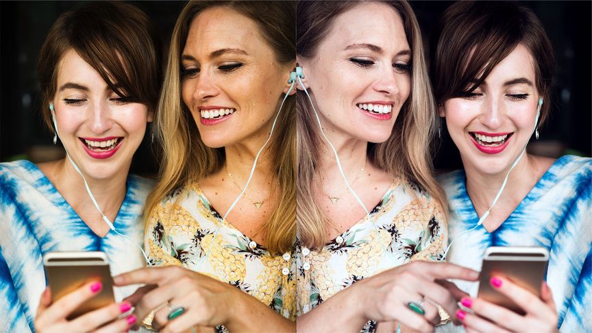 PS调色技巧:统一人物肤色!解决肤色蜡黄现象!