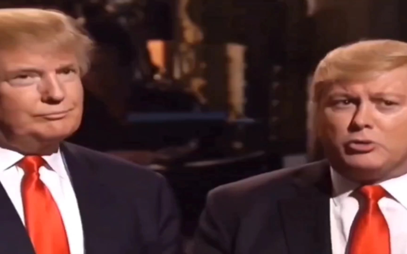 模仿特朗普一个比一个像