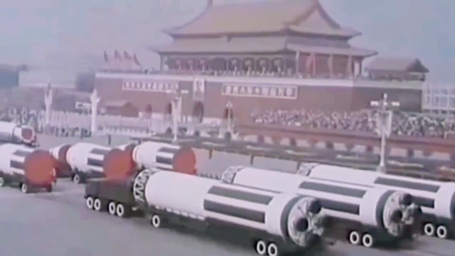 1980年,中国第一代洲际导弹东风五号成功发射,时隔44年,中国人民解放...