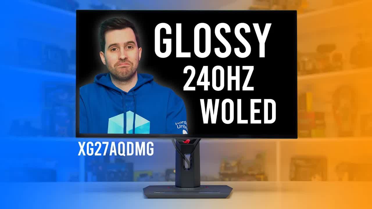 【中配】光面 WOLED 游戏效果更好吗? - 华硕 ROG Strix XG27...