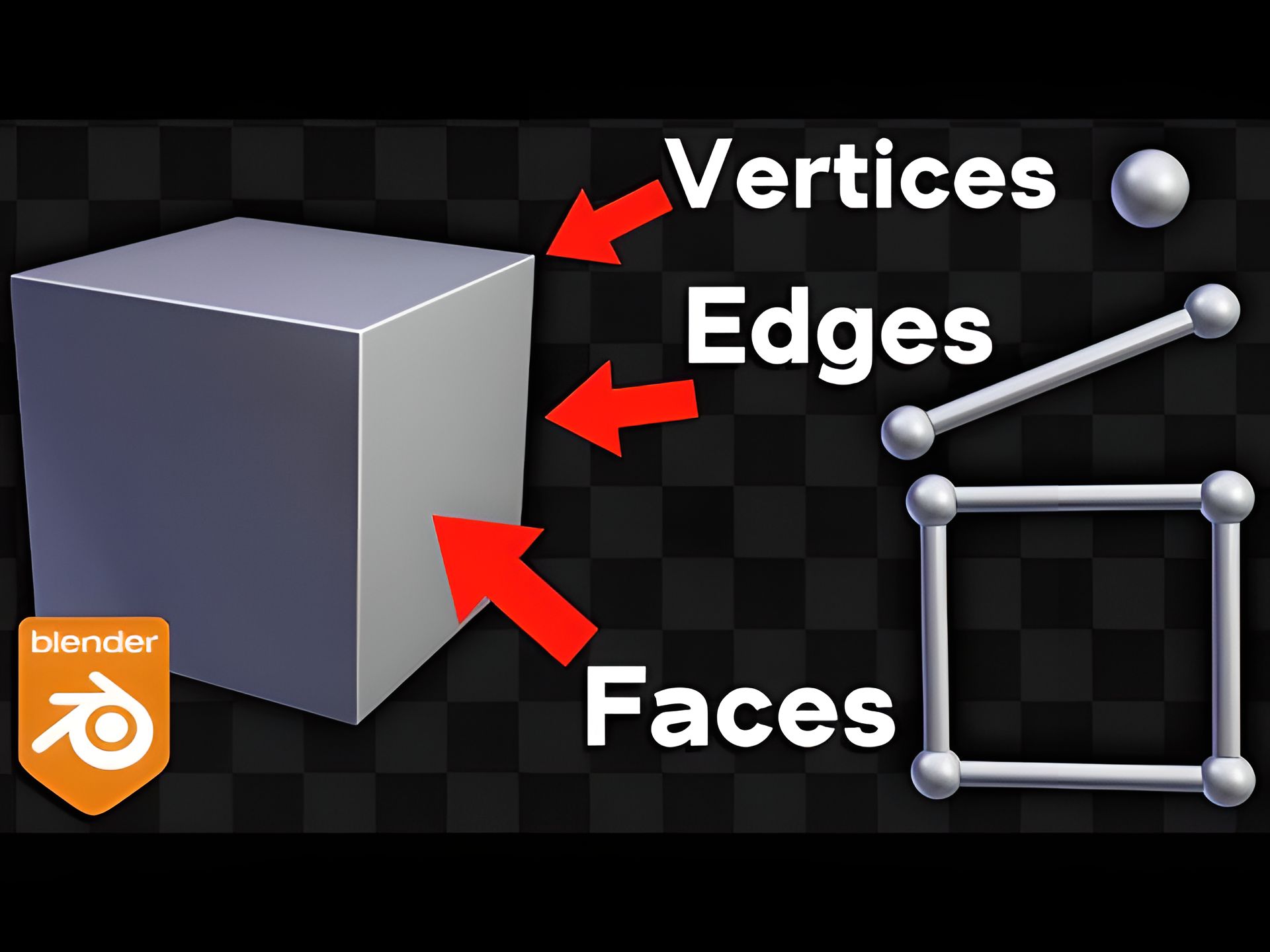 【中字】Blender 建模教程:了解如何在 Blender 中制作网格(适合初学者)