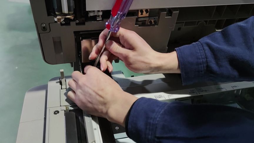 《输稿器拆装》—佳能52系列#图文快印 #图文广告 #复印机