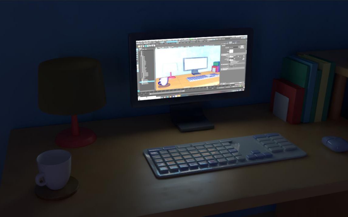Vray For Maya —— Light Mtl 灯光材质