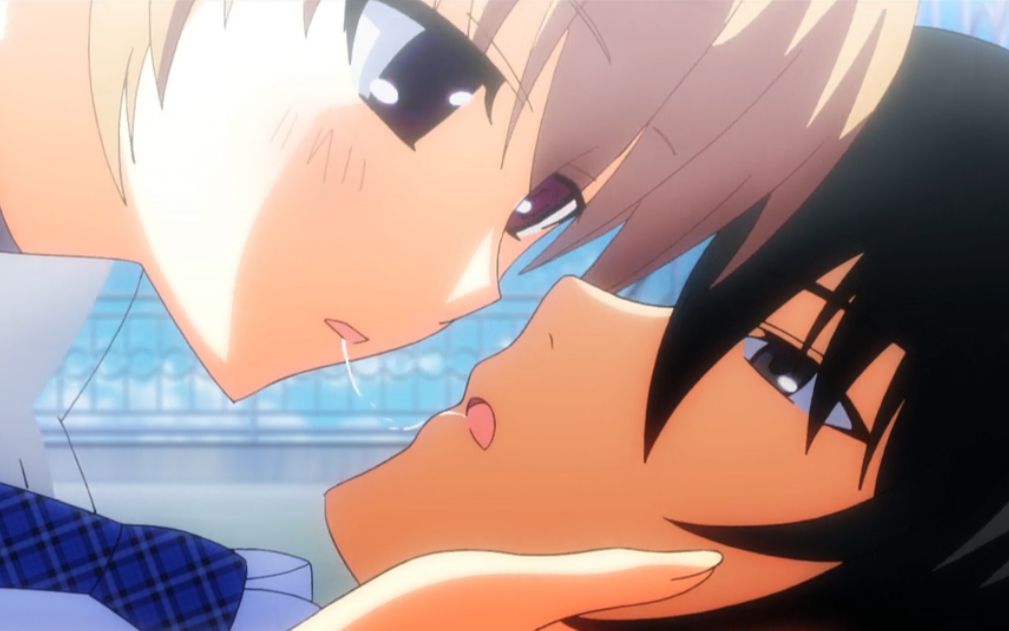 那一刻,人生巅峰!盘点动漫中那些亲吻拉丝场景!就硬拉!