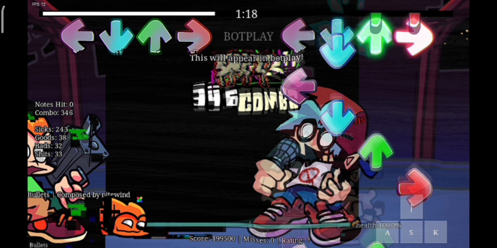 [fnf lua]如何用luabot背注、计算分数、msTiming、血量显示(附加ms...