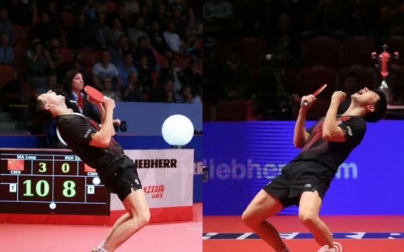 【观众视角】马龙vs樊振东 2015年世界杯 男单决赛