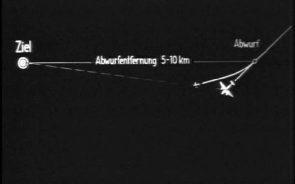 二战德国亨舍尔Hs293导弹实战操作视频