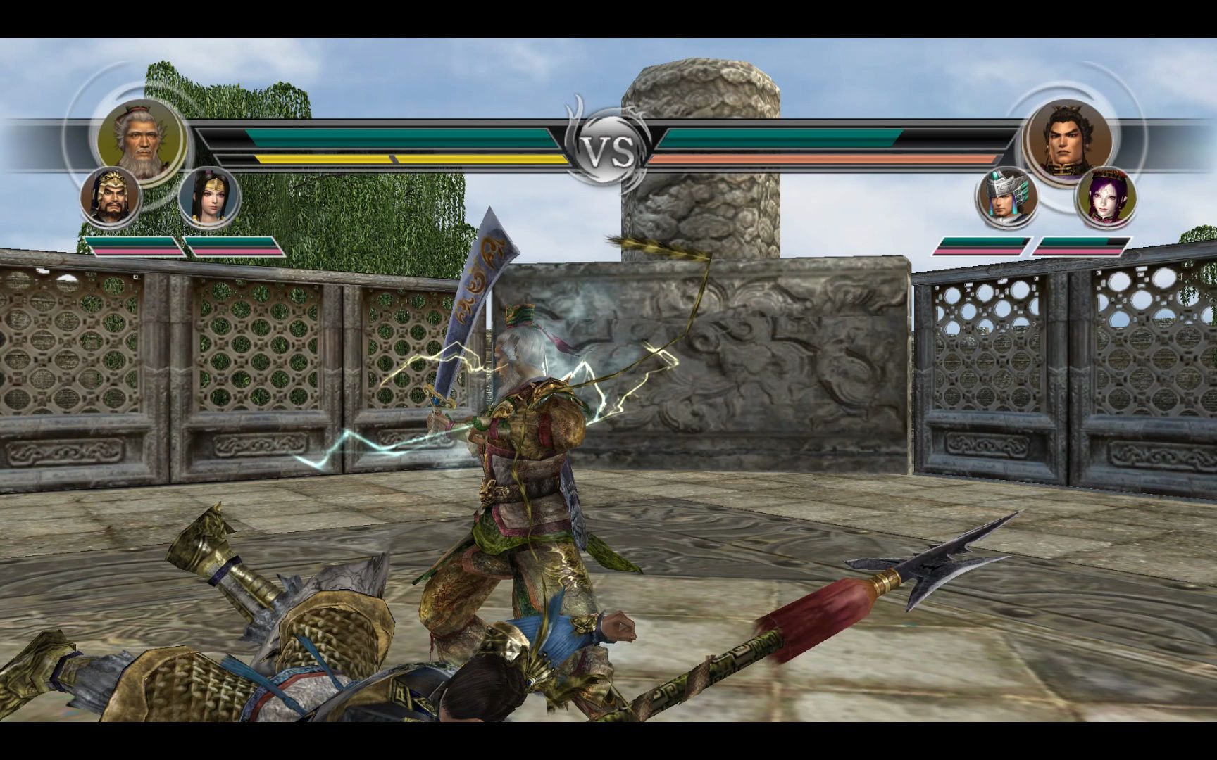 【ORZ】竞技齐临风版无双大蛇Z,单挑战44-黄忠VS伏羲妲己吕布