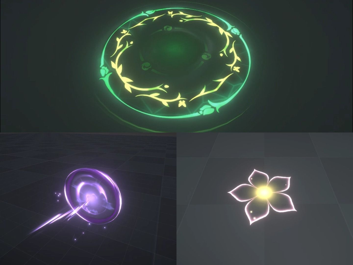 萌新特效一个月作品展示!【Unity特效】