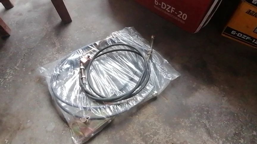 电三轮加力档拉线这样更换才能更耐用。