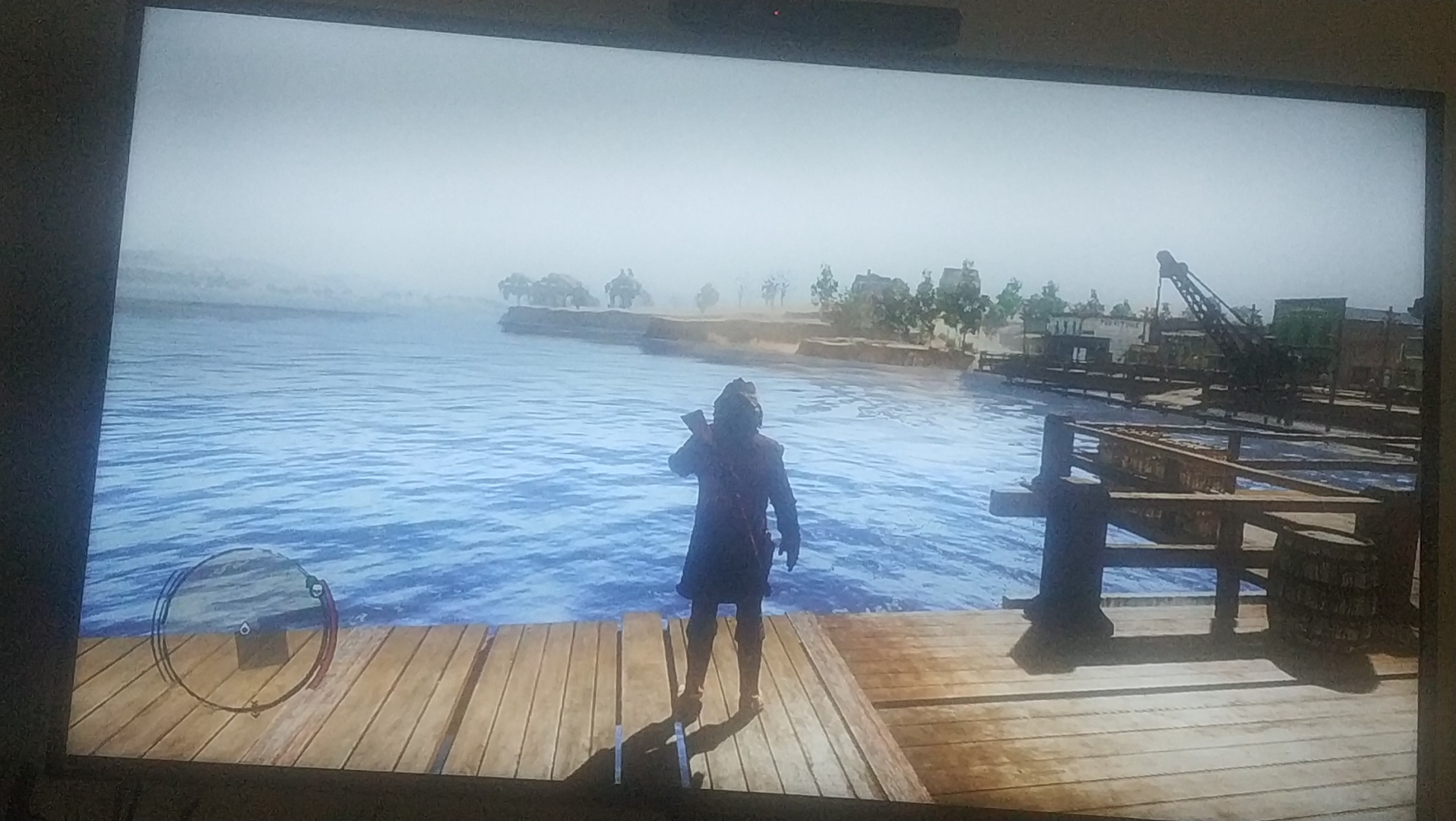 〔荒野大镖客1〕开启了无敌作弊码后,杰克会游泳吗?_游戏热门视频