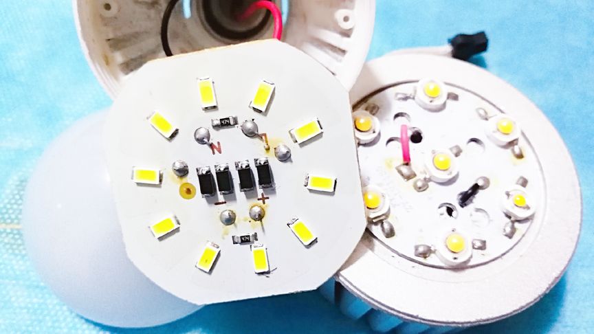 家里LED灯用着突然不亮了,很有可能是这里坏了,手把手教你维修