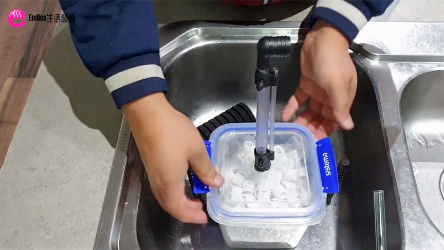 【水族】只需几步,用简单的材料制作鱼缸过滤器-水妖精