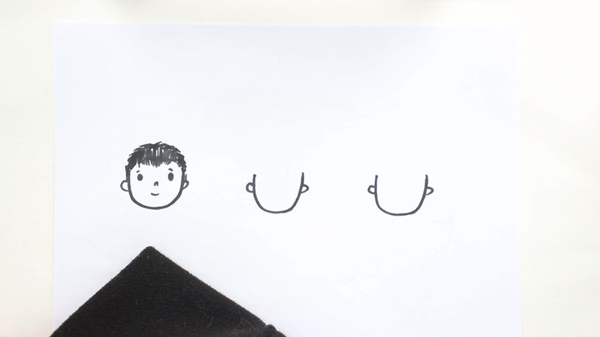 男生的头发怎么画简单又好看