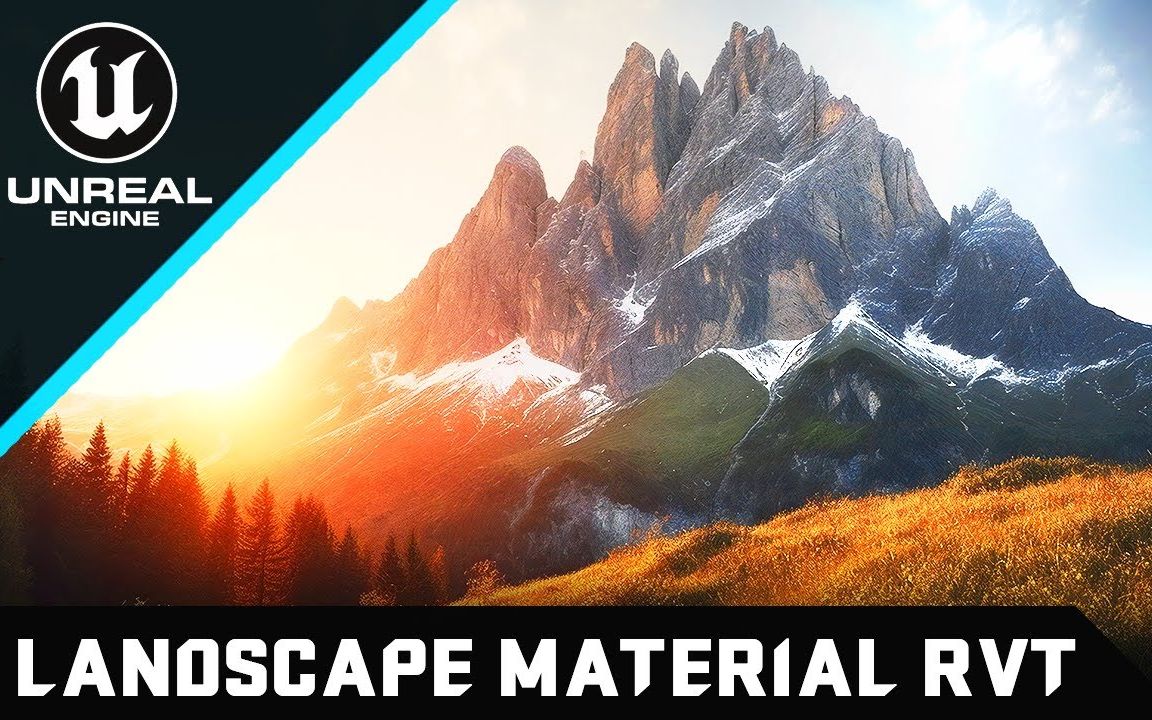 虚幻引擎 5.3!使用 RVT 支持创建开放世界地图!