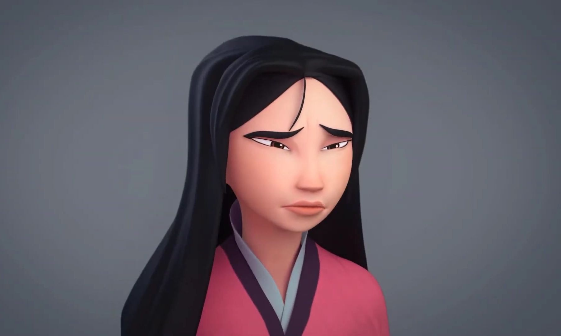 迪士尼花木兰表情动画参考