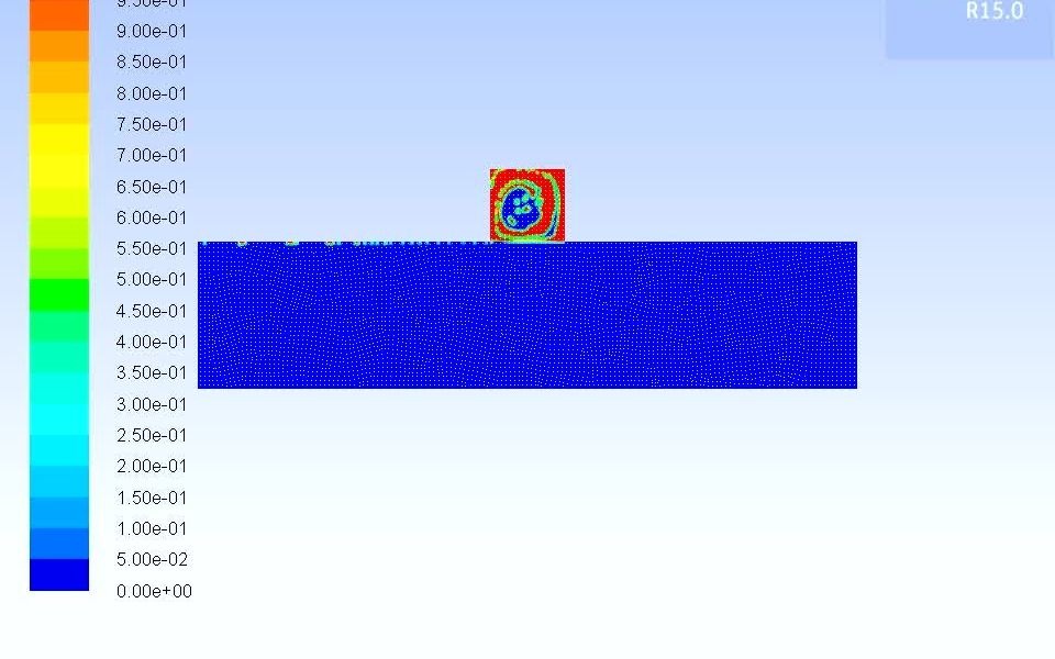 【FLUENT模拟结果-多相流冰在水上漂浮】QQ1756981690
