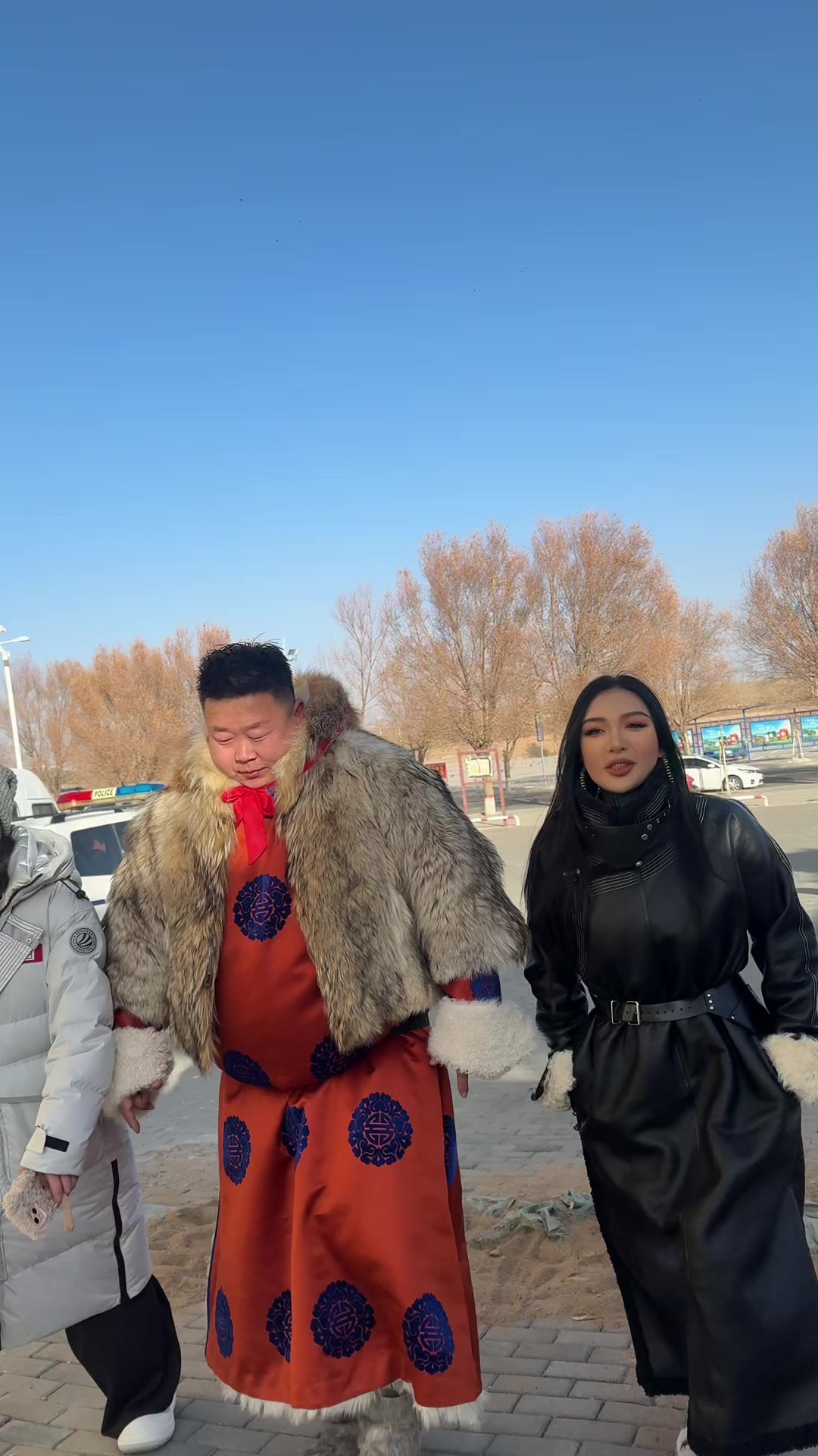 受邀来达茂旗冬季那达慕会场,这大概就是蒙古族独有的冬季浪漫吧!#...