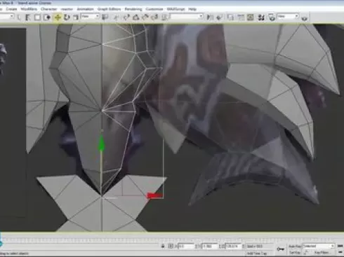 三维游戏3D设计制作技巧三维建模教程6