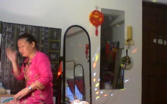 ...手语舞之汉族-东北秧歌【H,D】微信直播录像:行楷书写并演示舞蹈动作