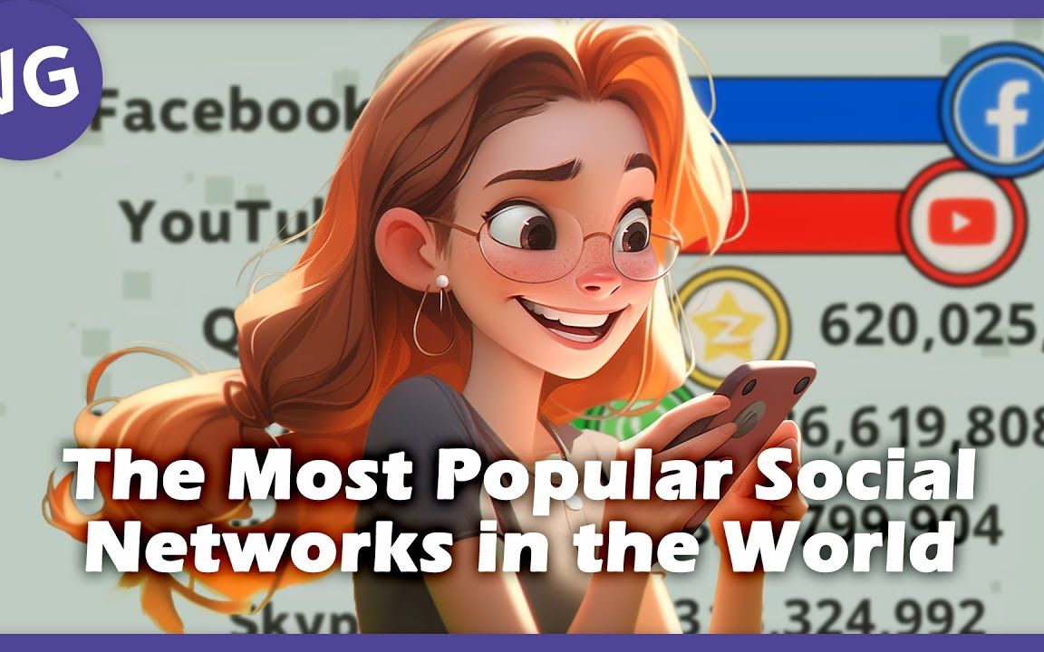 月活跃用户数最多的社交平台 2003—2022, 微信名列前五,Twitter低于...