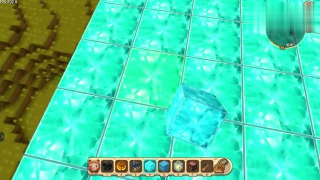 迷你世界:创造模式,怎样才能在空中建造出堡垒呢