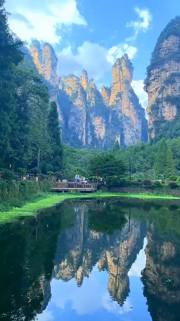 张家界国家森林公园 风景美如画 旅行.