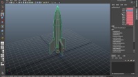 Maya第二节课:火箭建模(陈老师)