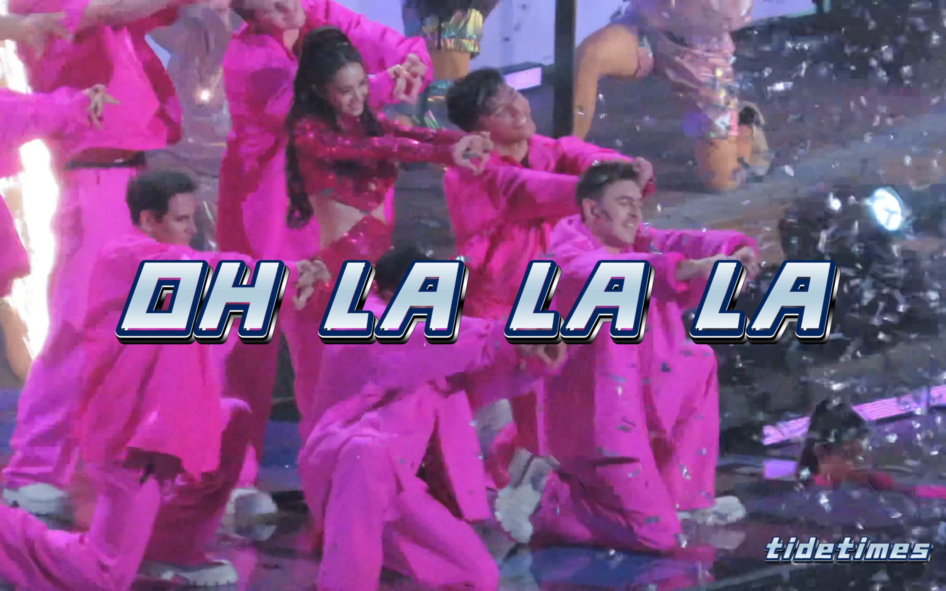 【蔡依林】湖南卫视跨年《OH LA LA LA》全开麦唱跳舞台2023.12.31...