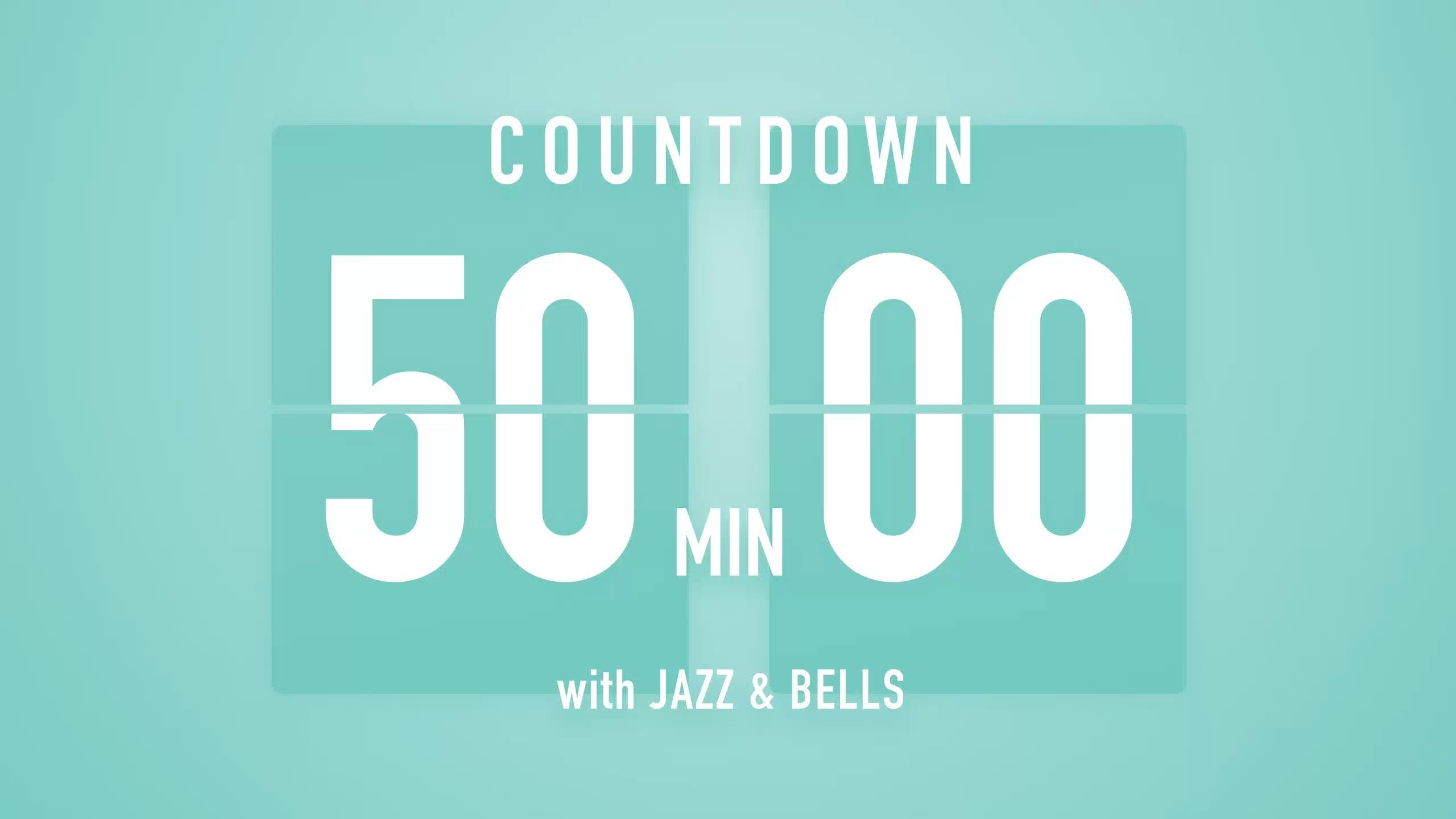 1个大番茄钟ߍ� 50分钟舒缓爵士乐Jazz☕️倒计时器 薄荷绿翻页时钟...