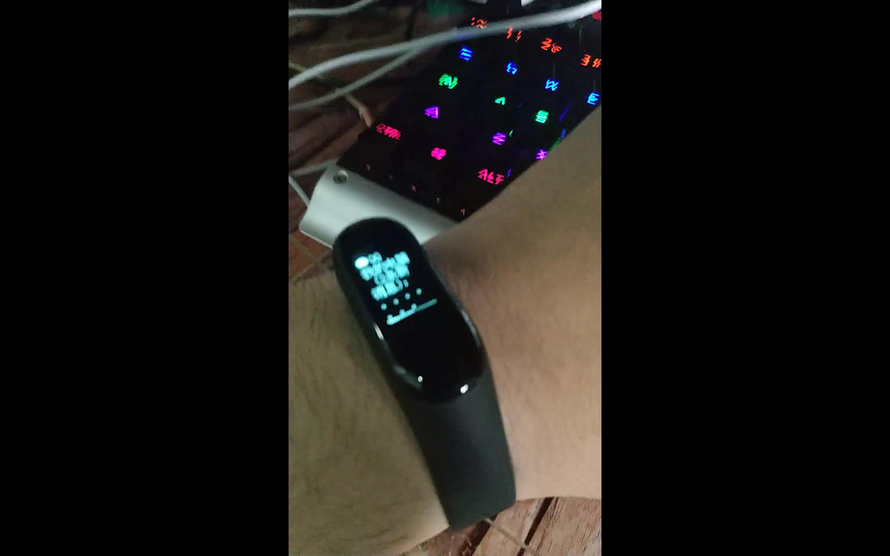 小米手环3的消息提醒