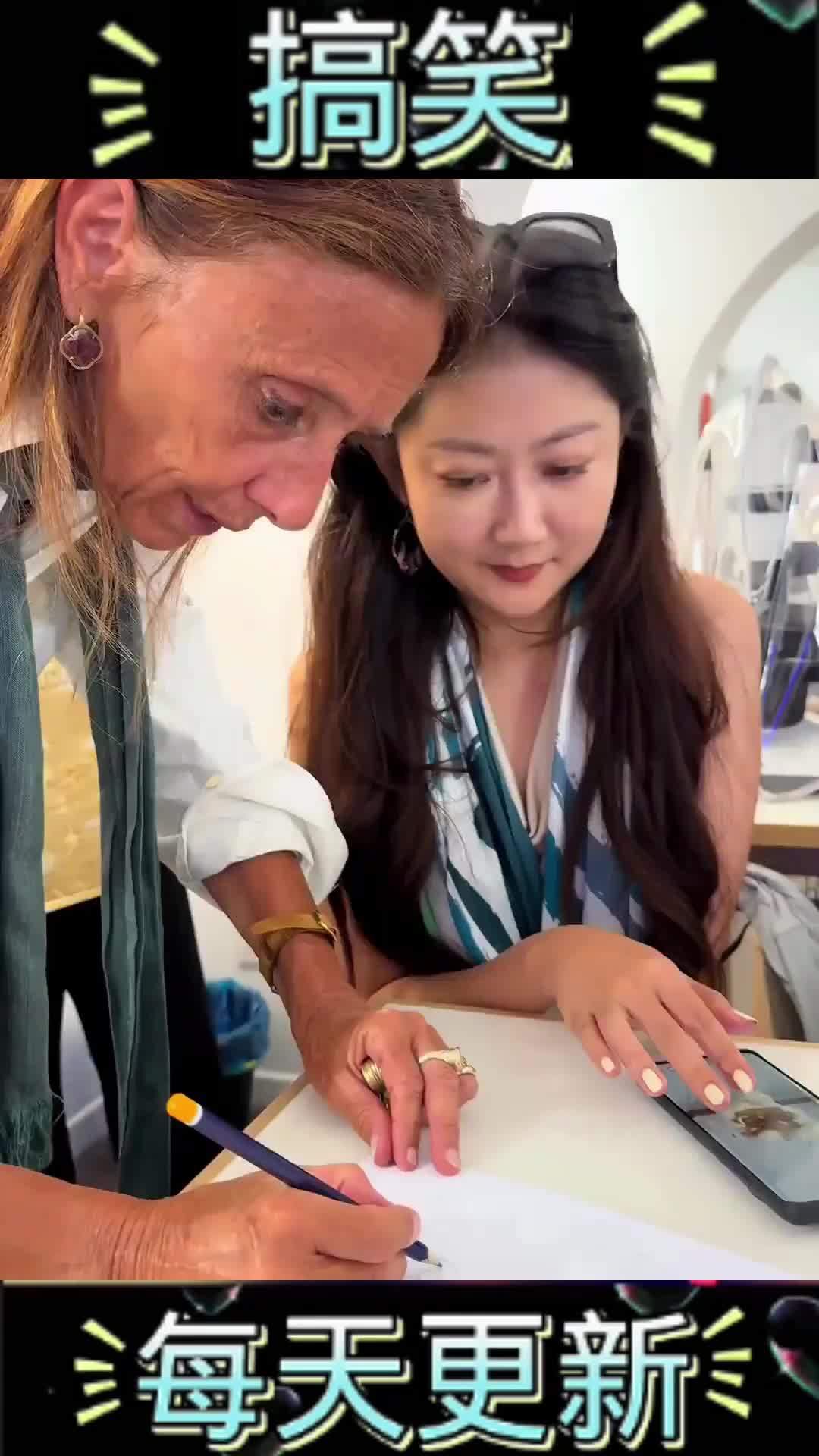 珠宝设计师随手画,这就叫专业,我差点以为我能会了!