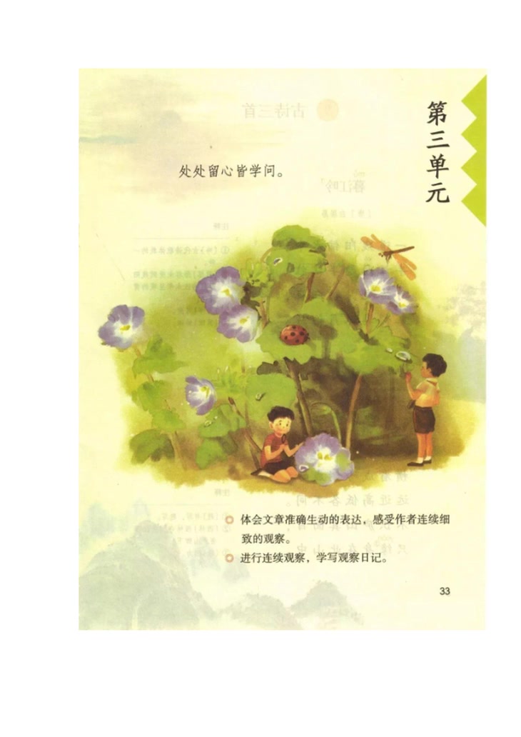四年级语文上册部编版 全册课堂笔记(需电子版:点头像 看简介)