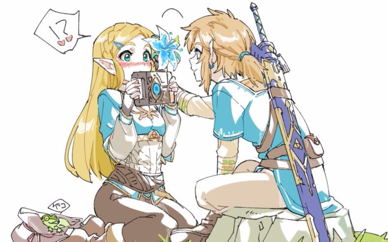 【塞尔达传说:旷野之息】塞尔达公主 x 林克【GMV】