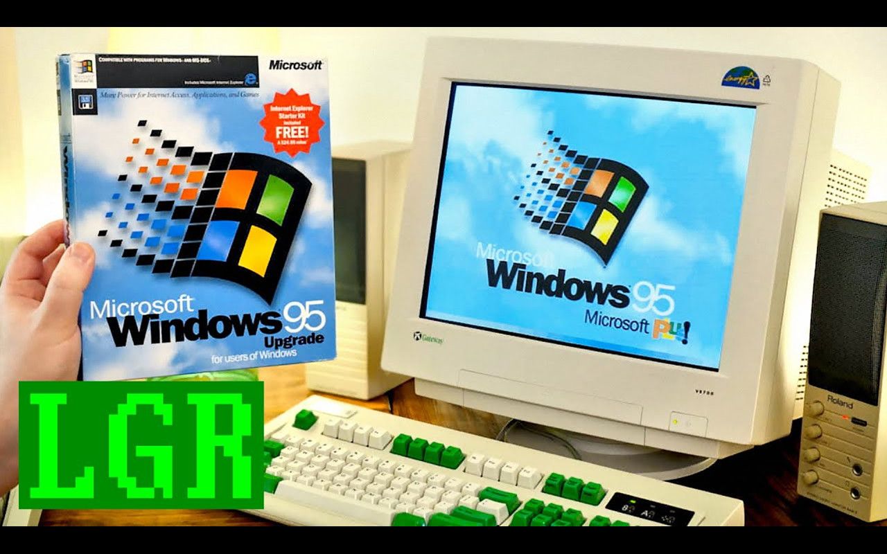 【4K60帧】时光倒流:给心爱的486电脑升级最新的Win95操作系统!...