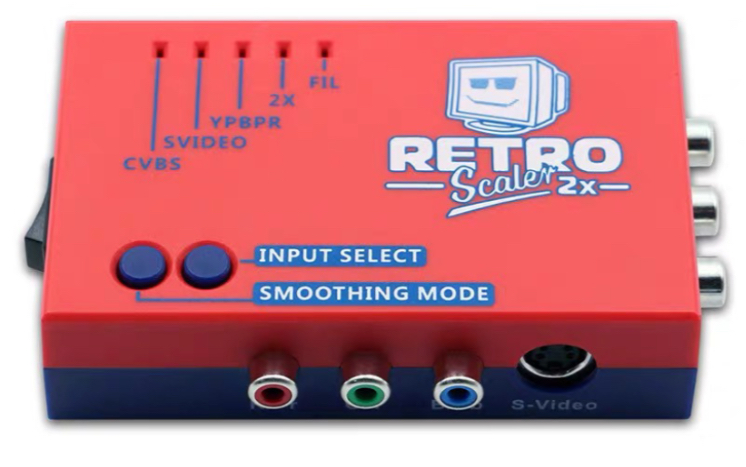 RetroScaler2x高清转换器 AV转HDMI转换器线路倍增器/ODV版的...