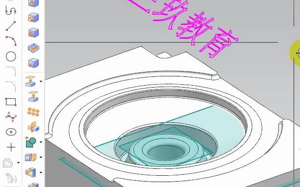 UG实体显示不光顺圆成多边形