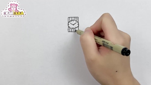 泰坦时钟人简笔画怎么画,绘画酷酷的泰坦时钟人教程