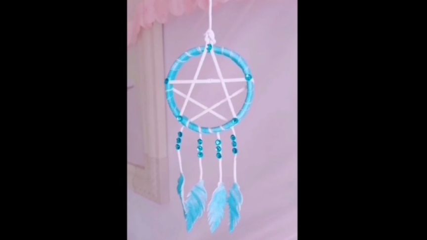 用完的旧口罩不要扔哦,教你做个捕梦网