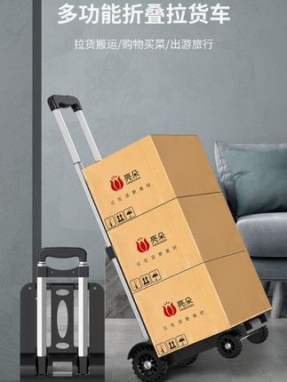 ...小拉车真的实用方便又省力#折叠车 #折叠式手推车 #买菜车 #搬运...