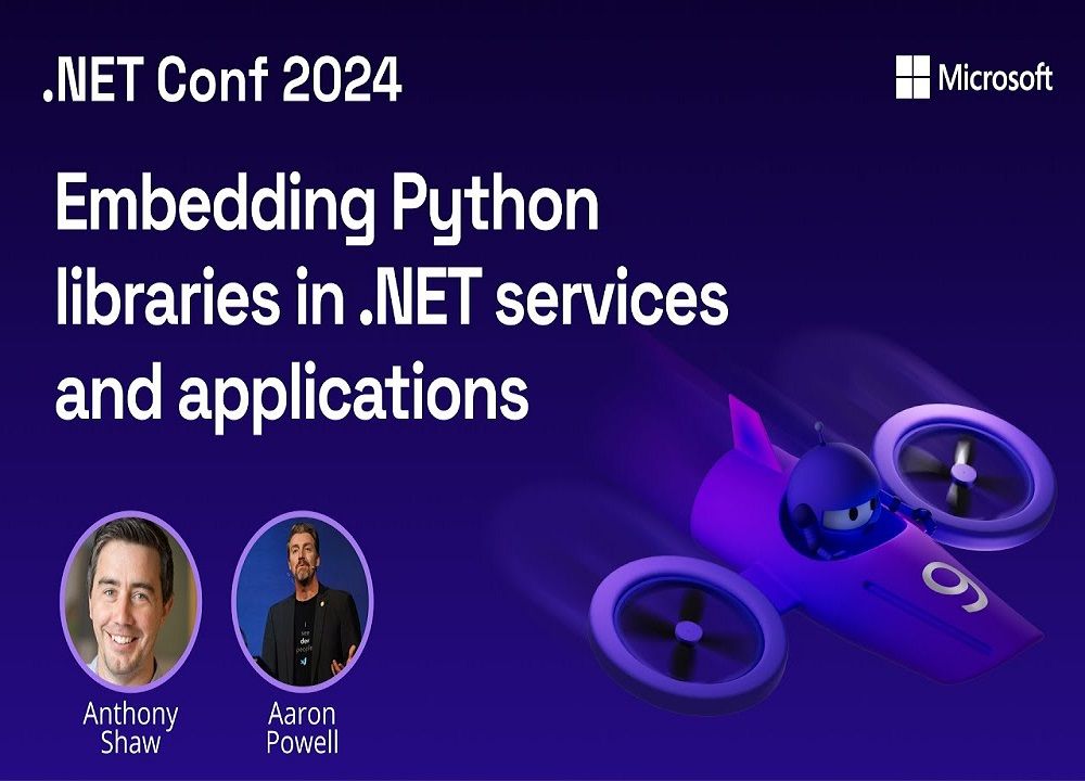 在.NET 服务和应用程序中嵌入 Python 库。