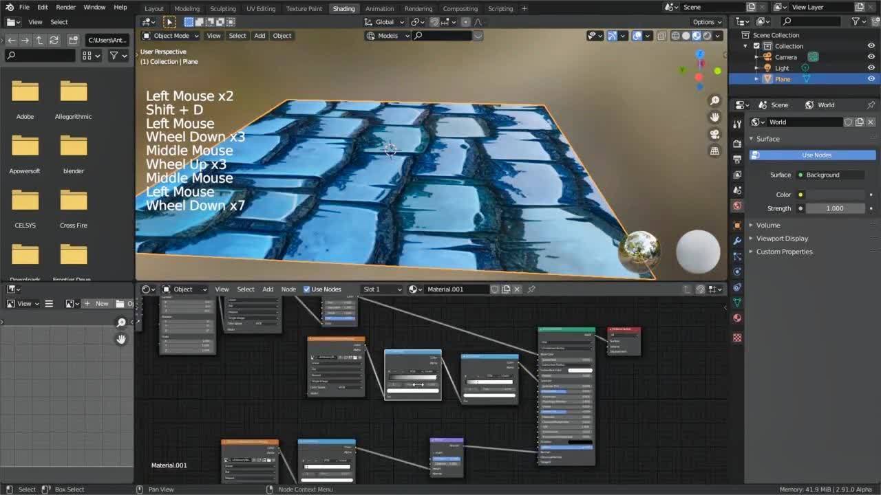 blender-2.91-预展!纹理拼贴材质制作