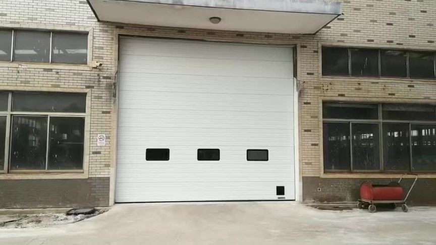 #西朗门业 #高标准工厂大门#苏州电动提升门#工业门#仓库提升门