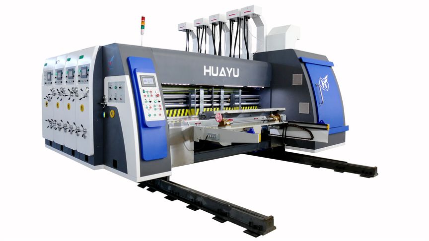 华宇纸箱机械-全自动高速印刷开槽模切机