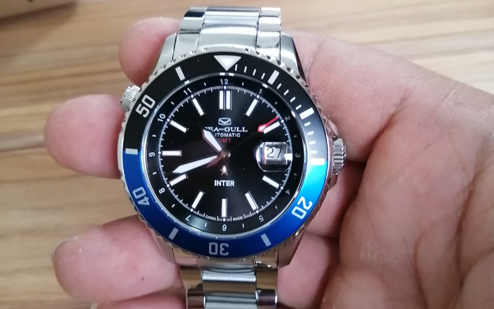 海鸥手表 国米海洋之星 开箱视频