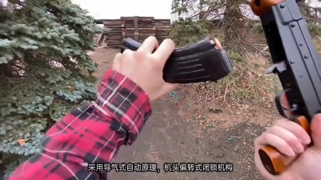 国产81式班用机枪精度嘎嘎地