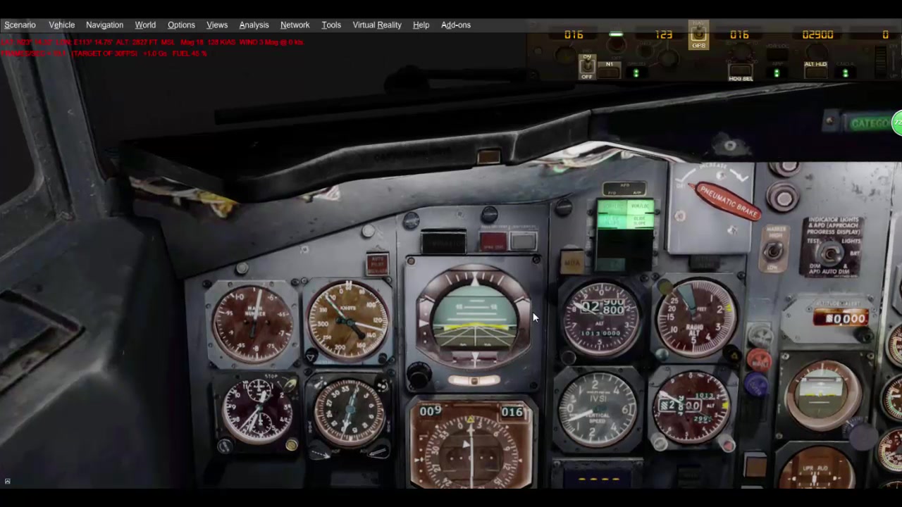 P4D CS727修复测试(自研自动着陆脚本测试)