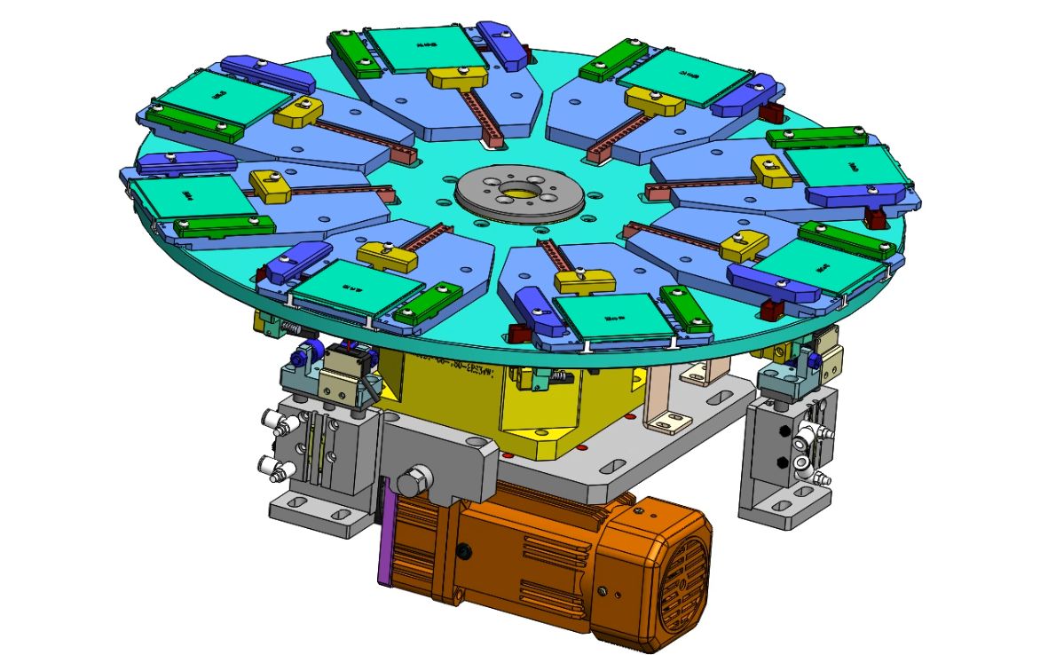 SolidWorks教程(非标设计):八工位凸轮分割器组件的设计