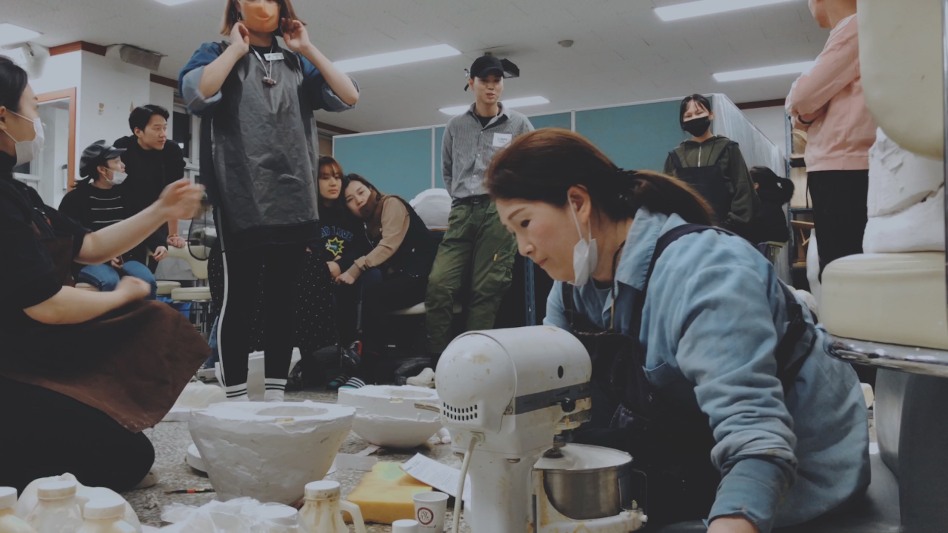 特效化妆造型 第一次倒模